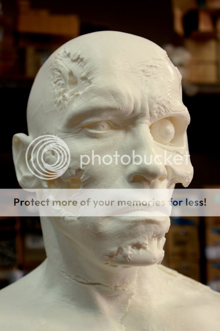 Fettsters Terminator Bust paint up,movie mold | Page 2 | RPF Costume ...