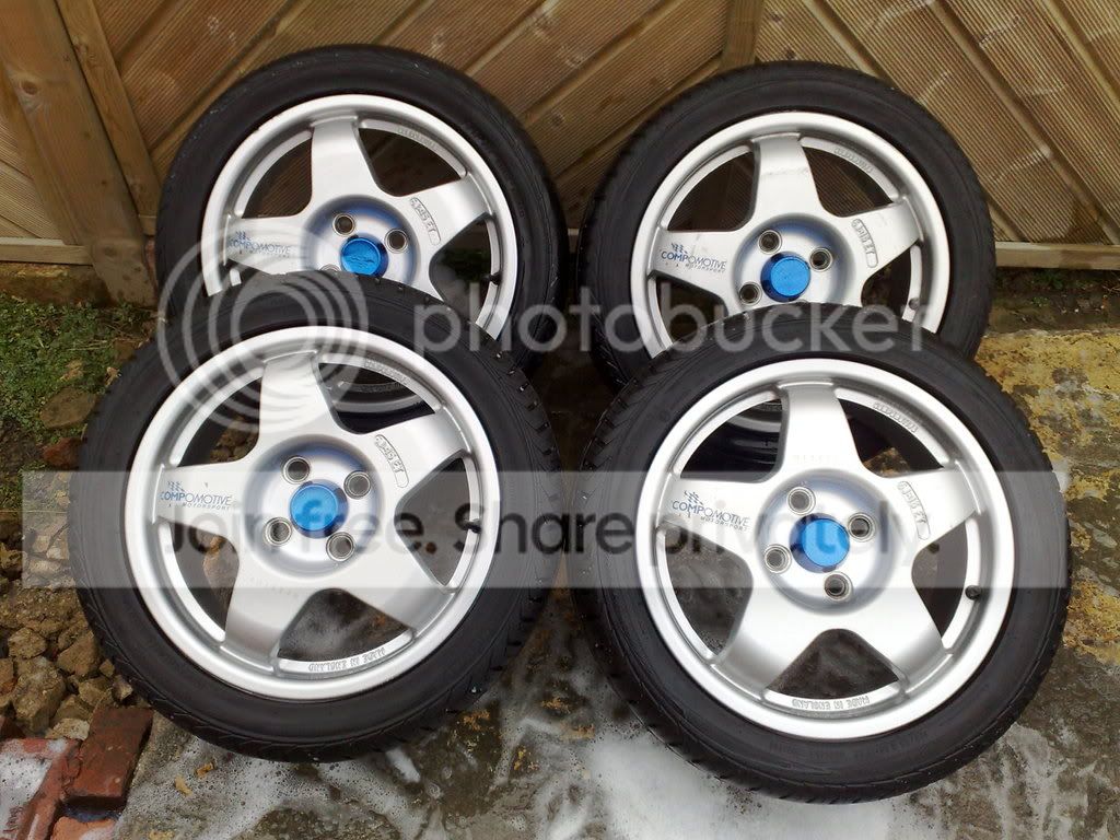 4 x 15" Compomotive MO's with tyres | Vauxhall Owners Forum