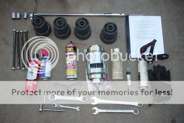 E39 Touring Rear Subframe Bushing replacement