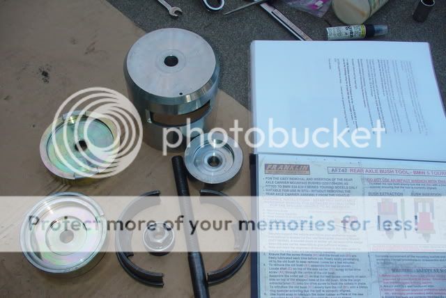 E39 Touring Rear Subframe Bushing replacement